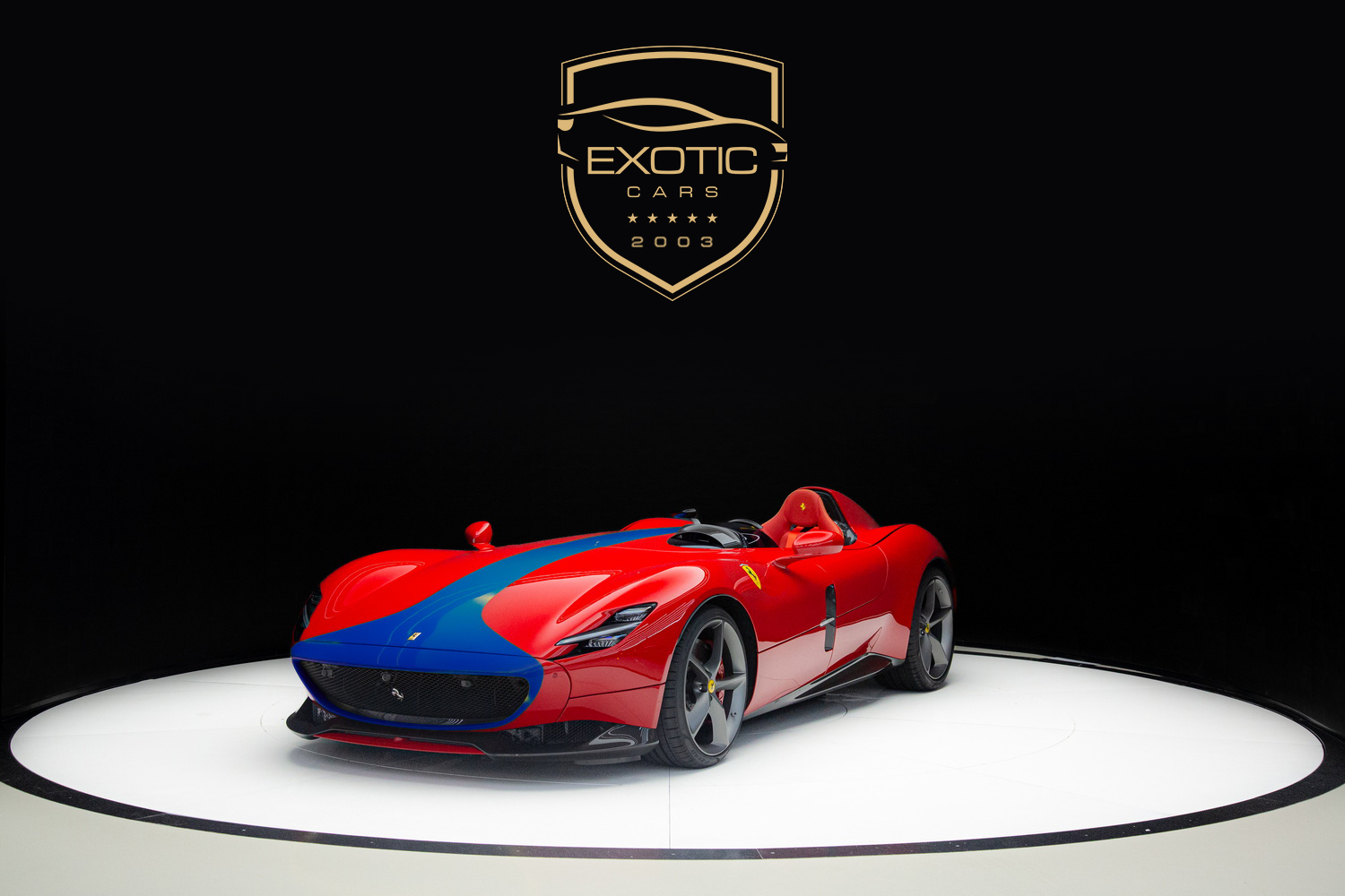 2020 Red Ferrari Monza SP1 For Sale in Dubai, UAE