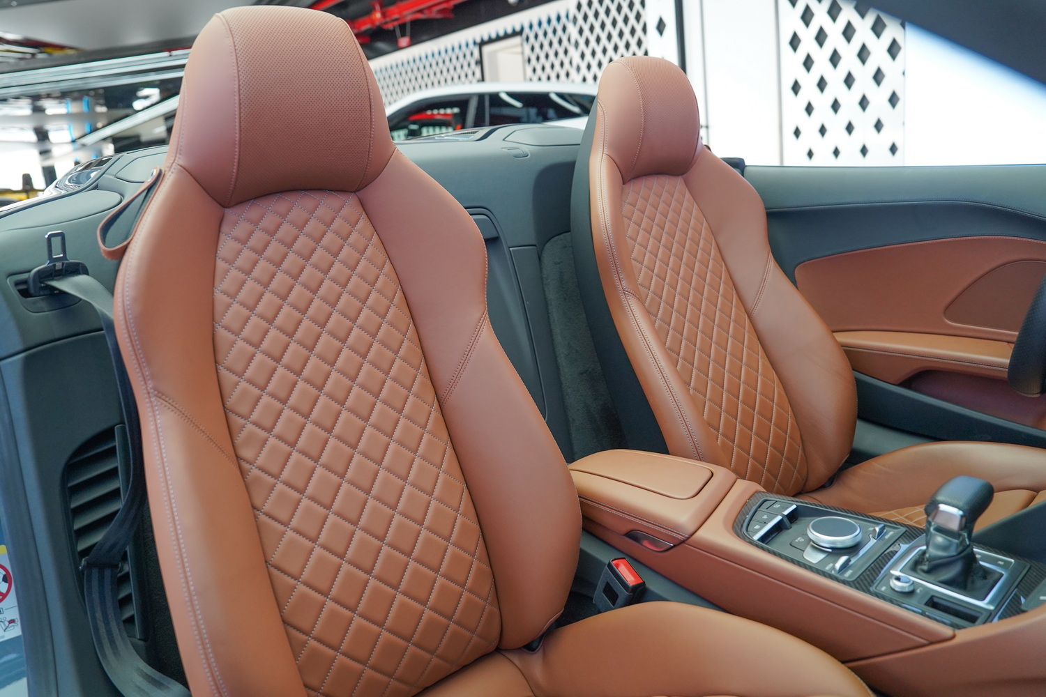 2021 Blue Audi R8 V10 Spyder For Sale in Dubai, UAE