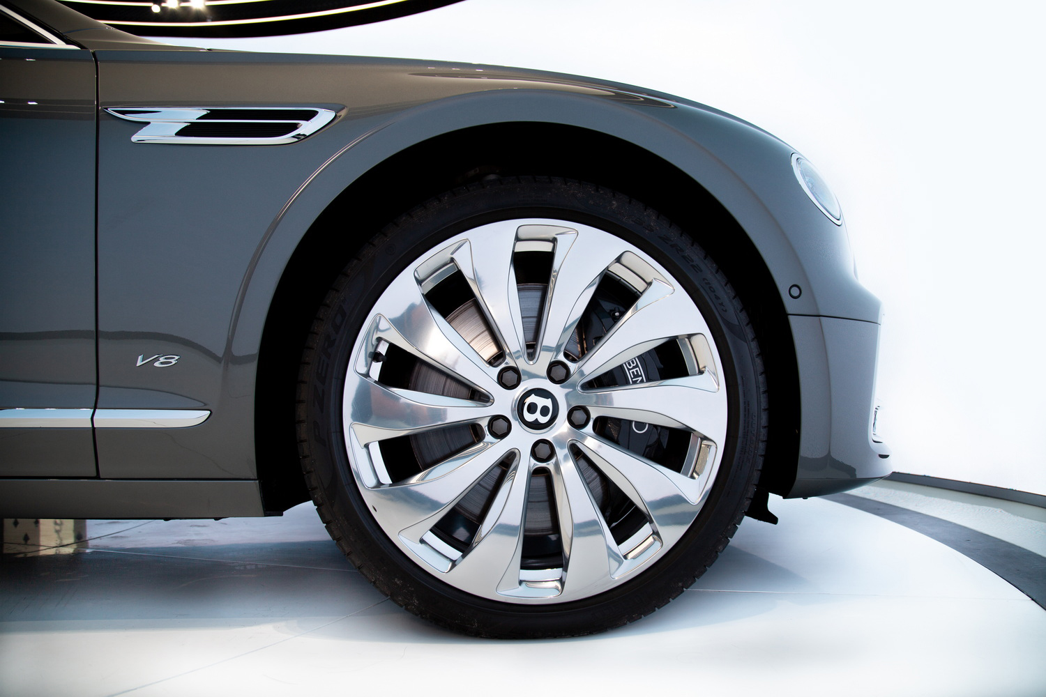 2021 Grey Bentley Flying Spur First Edition V8 For Sale in Dubai, UAE
