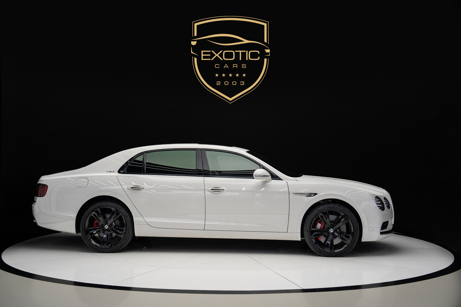 2017 White Bentley Flying Spur W12 S Black Edition For Sale in Dubai, UAE