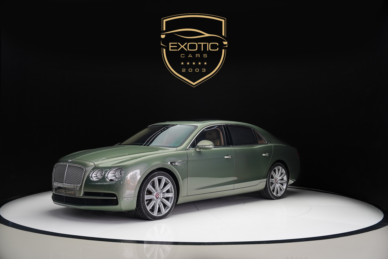 2015 Green Bentley Flying Spur V8 For Sale in Dubai, UAE