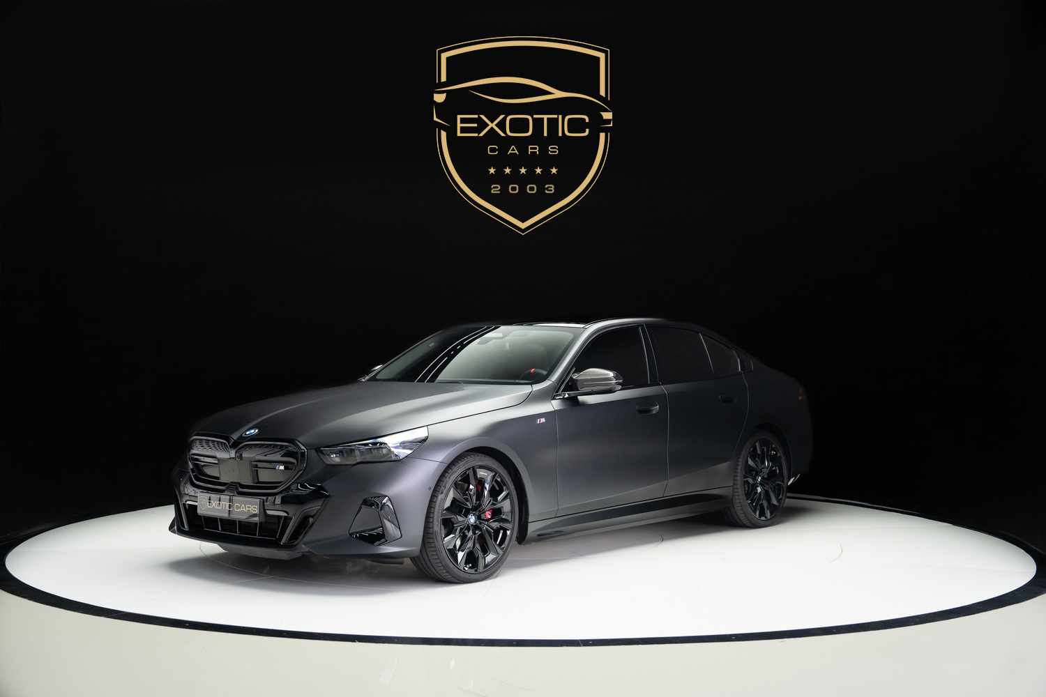 2024 Matt Black BMW i5 M60 For Sale in Dubai, UAE