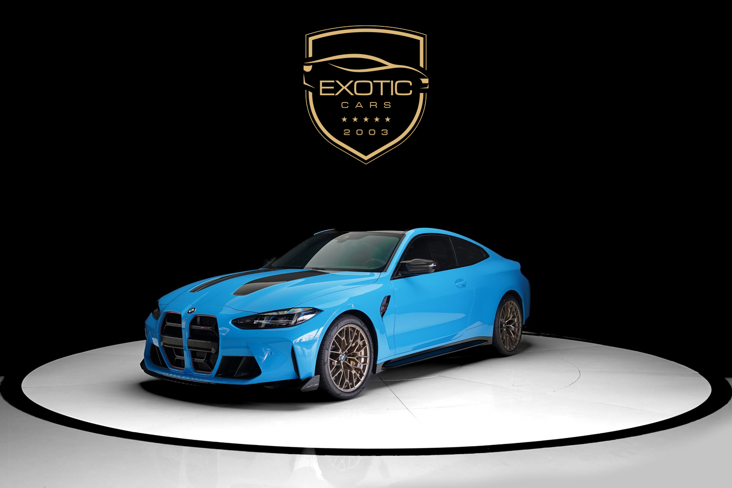 2025 Blue BMW M4CS For Sale in Dubai, UAE