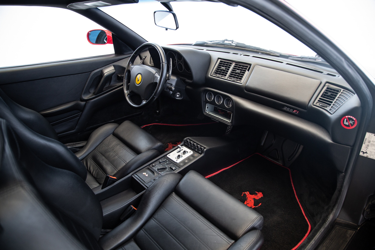1999 Red Ferrari 355 F1 Berlinetta For Sale in Dubai, UAE