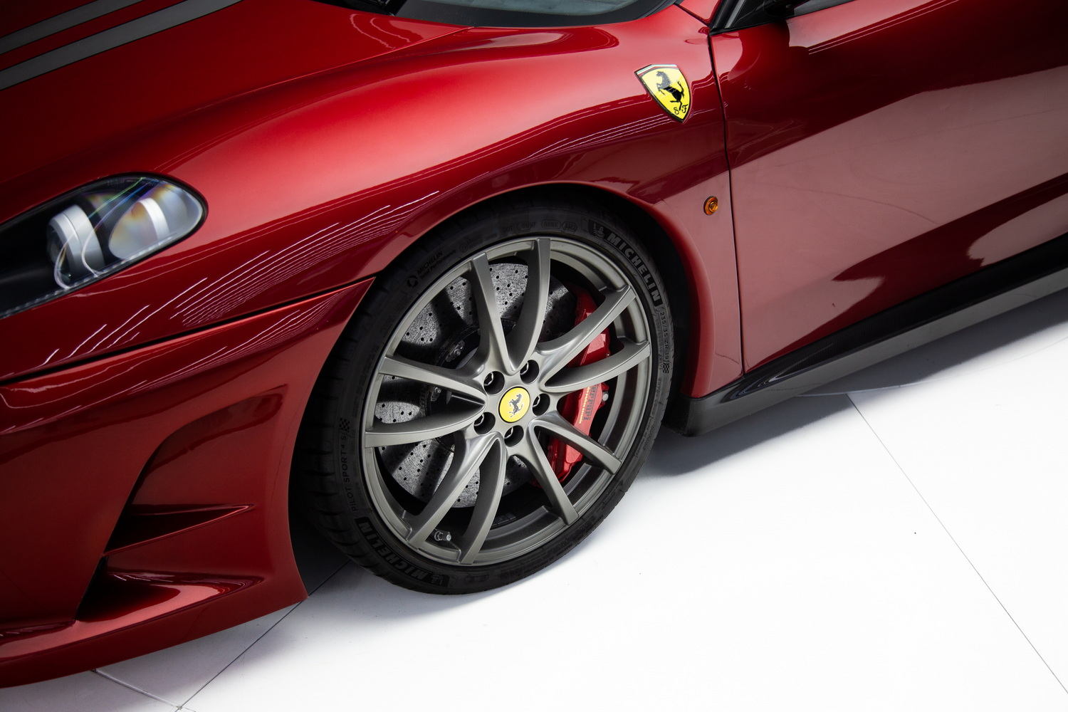 2009 Red Ferrari 430 Scuderia For Sale in Dubai, UAE