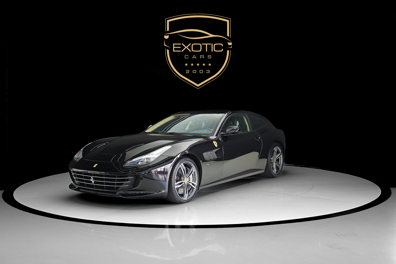 2018 Black Ferrari GTC4 Lusso V12 For Sale in Dubai, UAE