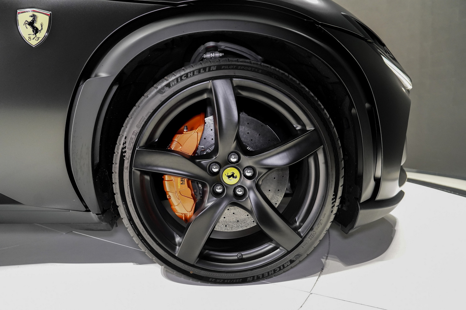 2025 Black Ferrari Purosangue For Sale in Dubai, UAE