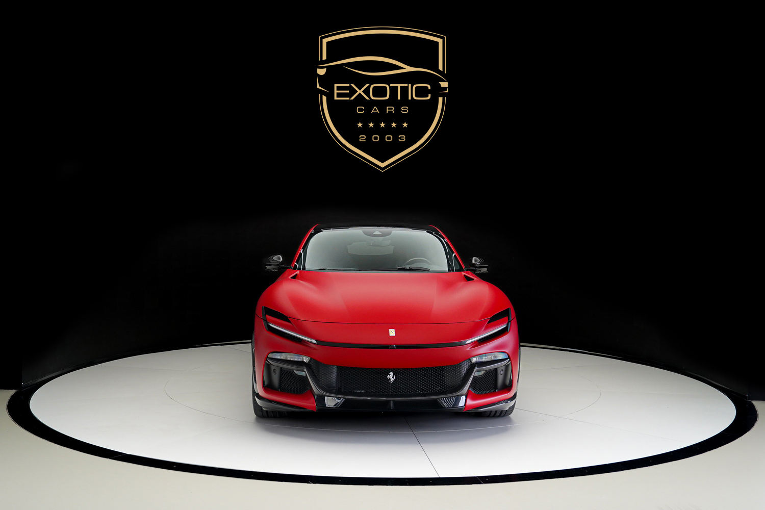 2025 Matt Red Ferrari Purosangue For Sale in Dubai, UAE