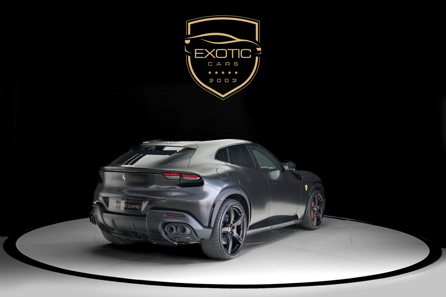 2025 Black Ferrari Purosangue For Sale in Dubai, UAE