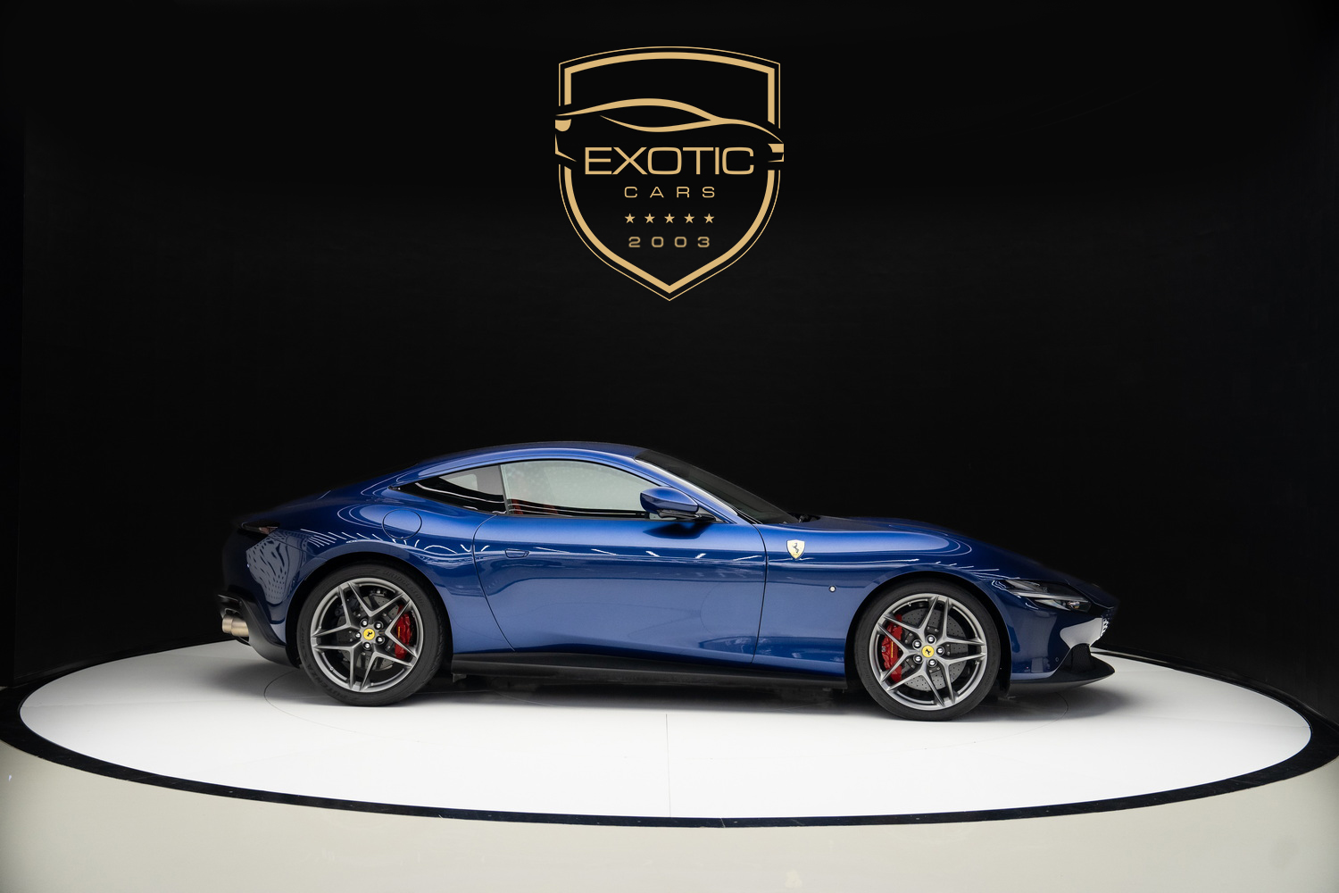2023 Blue Ferrari Roma For Sale in Dubai, UAE