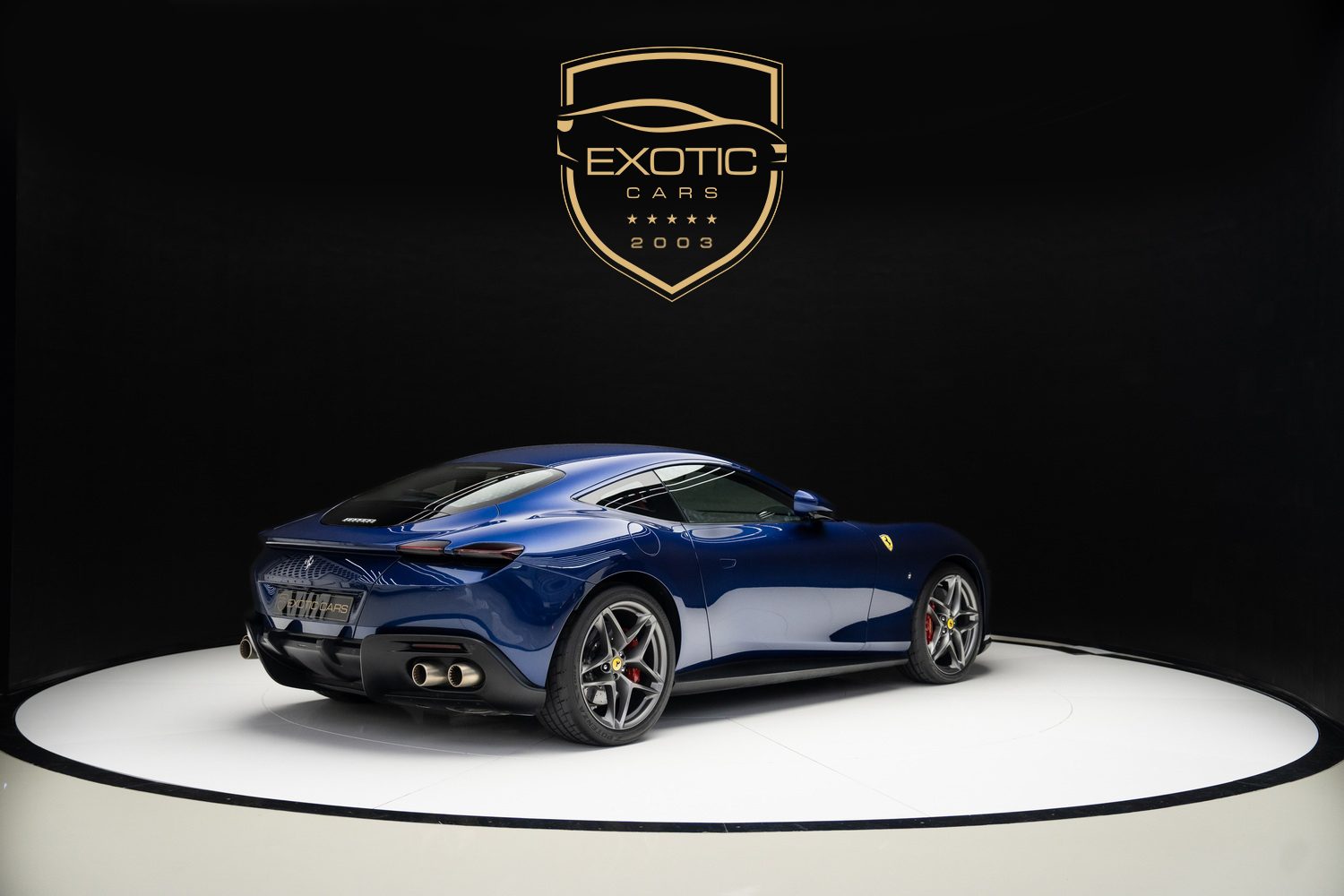 2023 Blue Ferrari Roma For Sale in Dubai, UAE