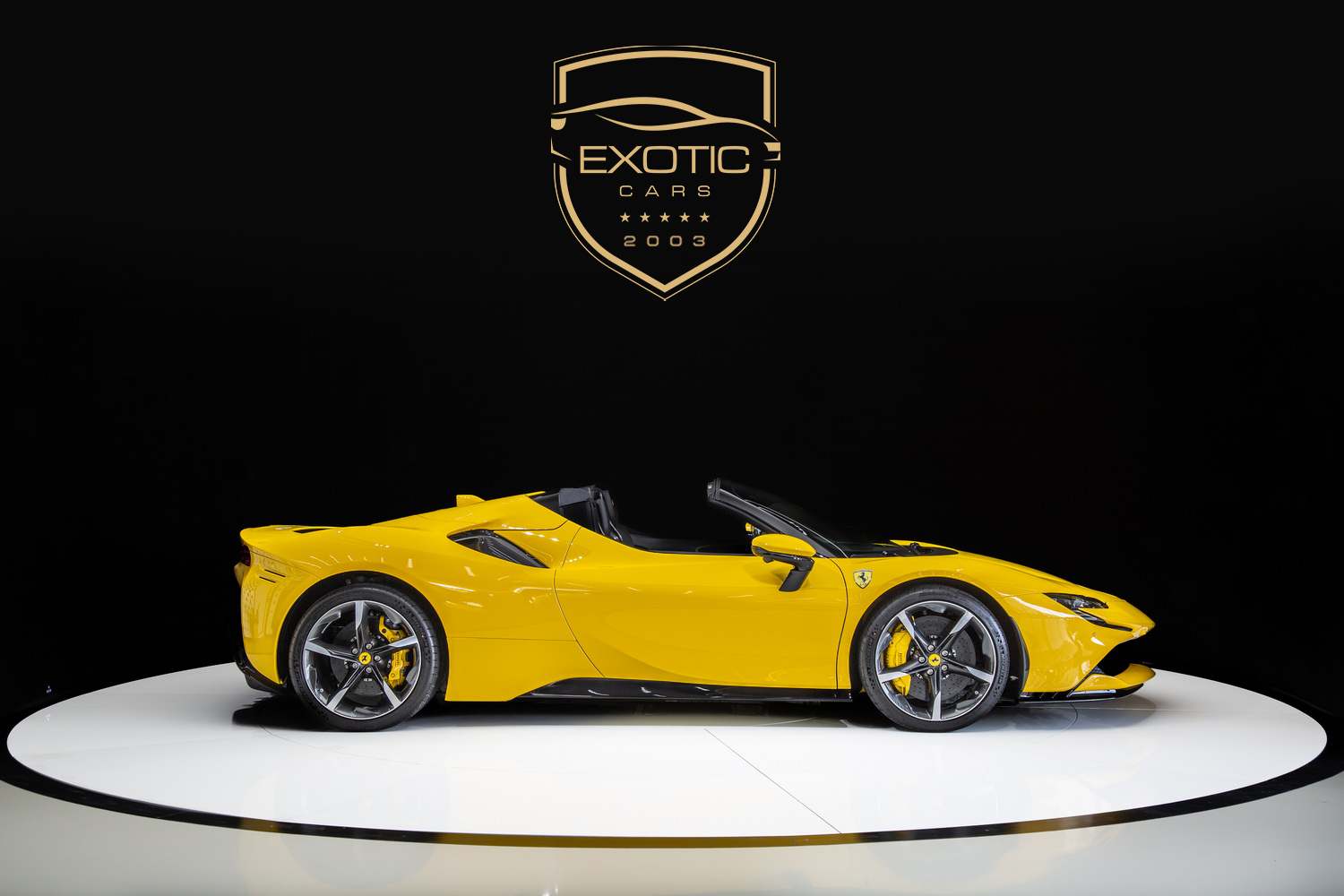 New 2023 Yellow Ferrari SF90 Spider For Sale in Dubai, UAE