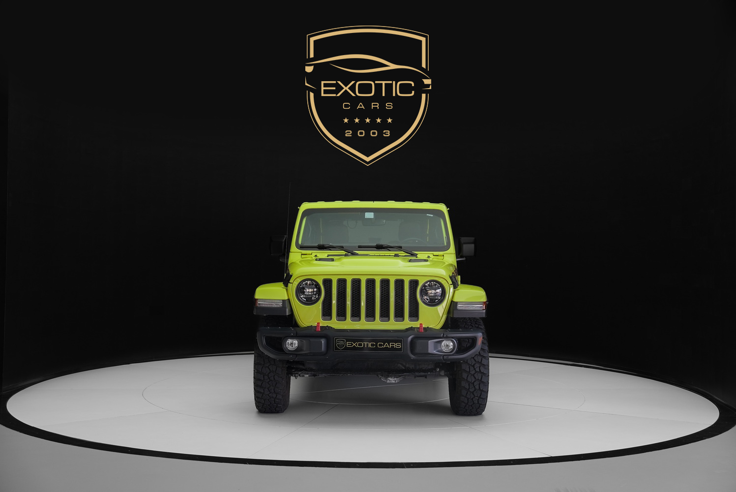 2023 Neon Green Jeep Wrangler Rubicon For Sale in Dubai, UAE