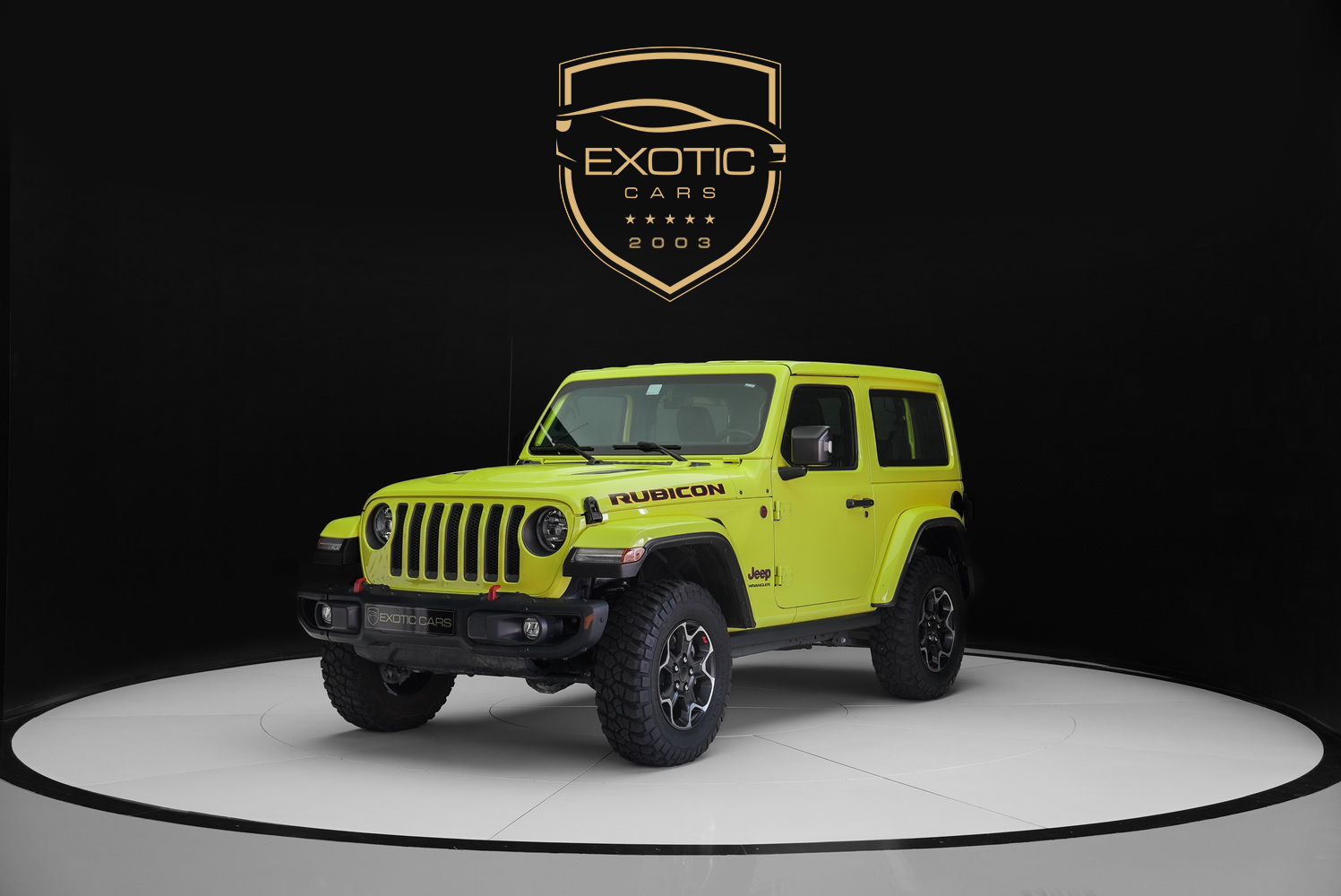 2023 Neon Green Jeep Wrangler Rubicon For Sale in Dubai, UAE