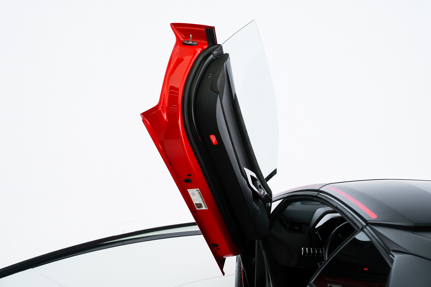 2015 Red Lamborghini Aventador Roadster Pirelli Edition