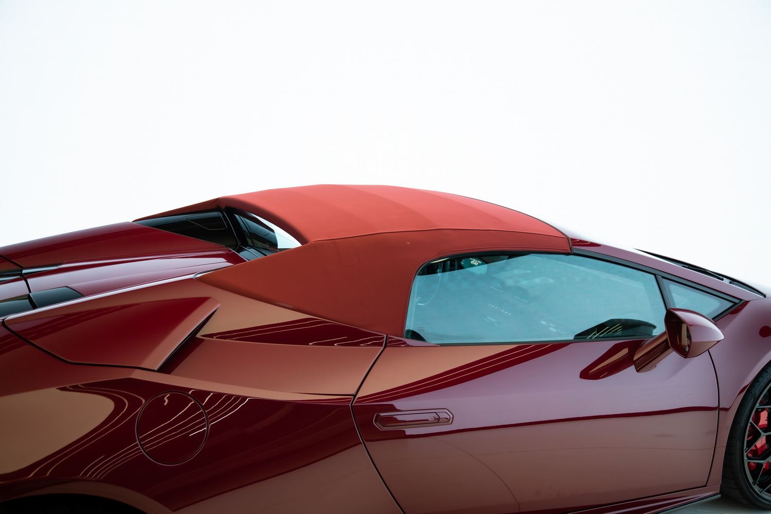 2022 Red Lamborghini Huracan Evo Spyder For Sale in Dubai, UAE