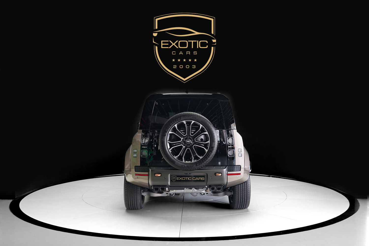 2025 Golden Land Rover Defender OCTA For Sale in Dubai, UAE