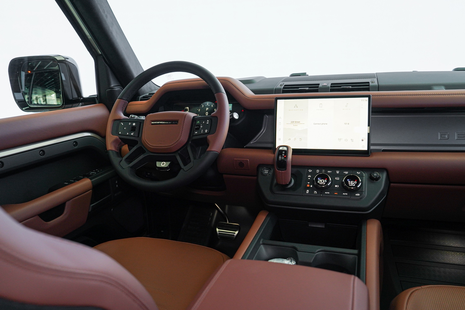 2025 Golden Land Rover Defender OCTA For Sale in Dubai, UAE