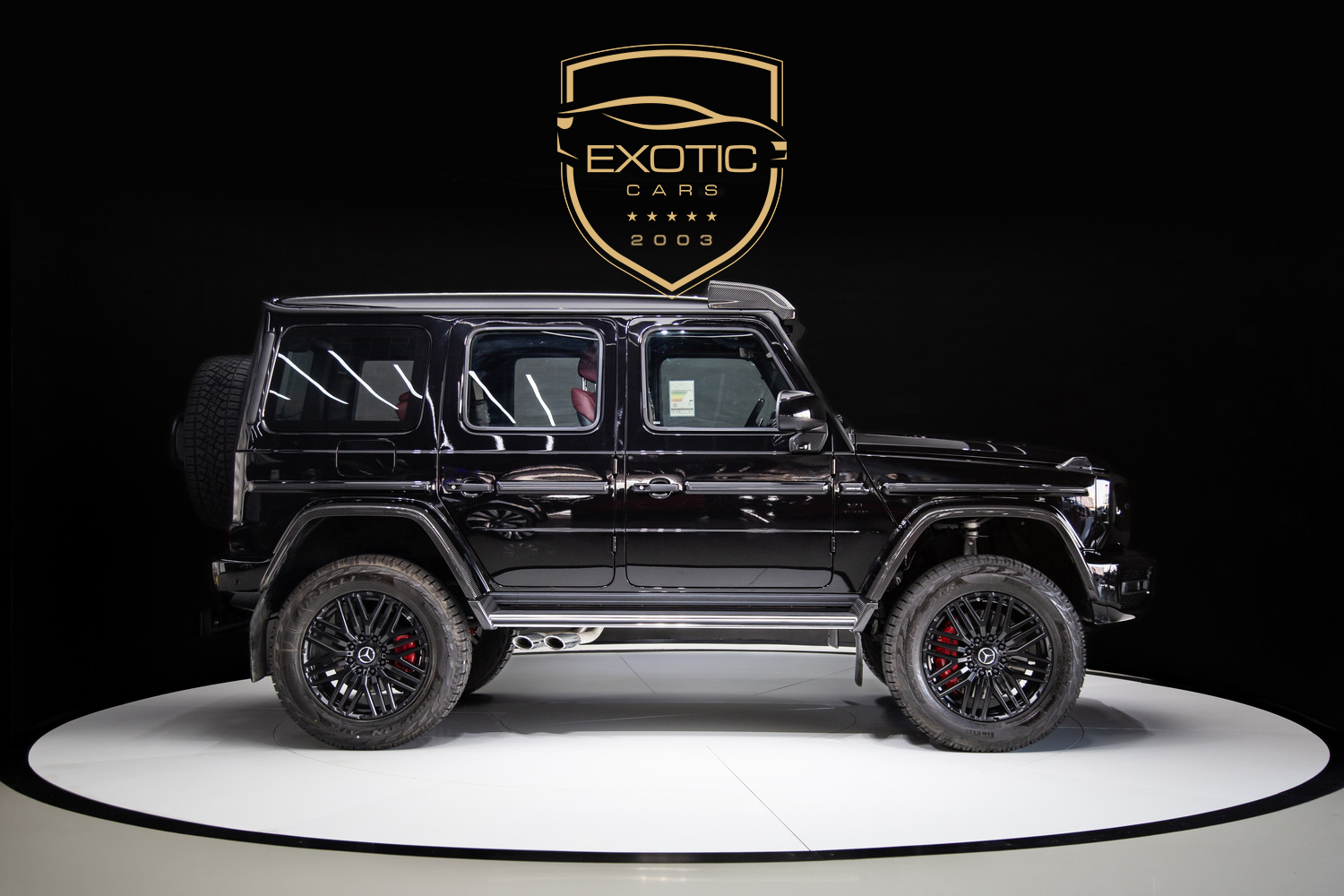 New 2023 Black Mercedes Benz G63 4X4 Squared For Sale in Dubai, UAE