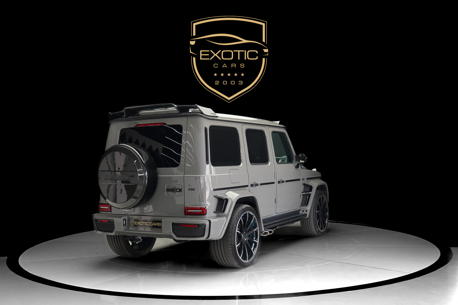2023 Nardo Grey Mercedes Benz G63 Brabus 700 For Sale in Dubai, UAE