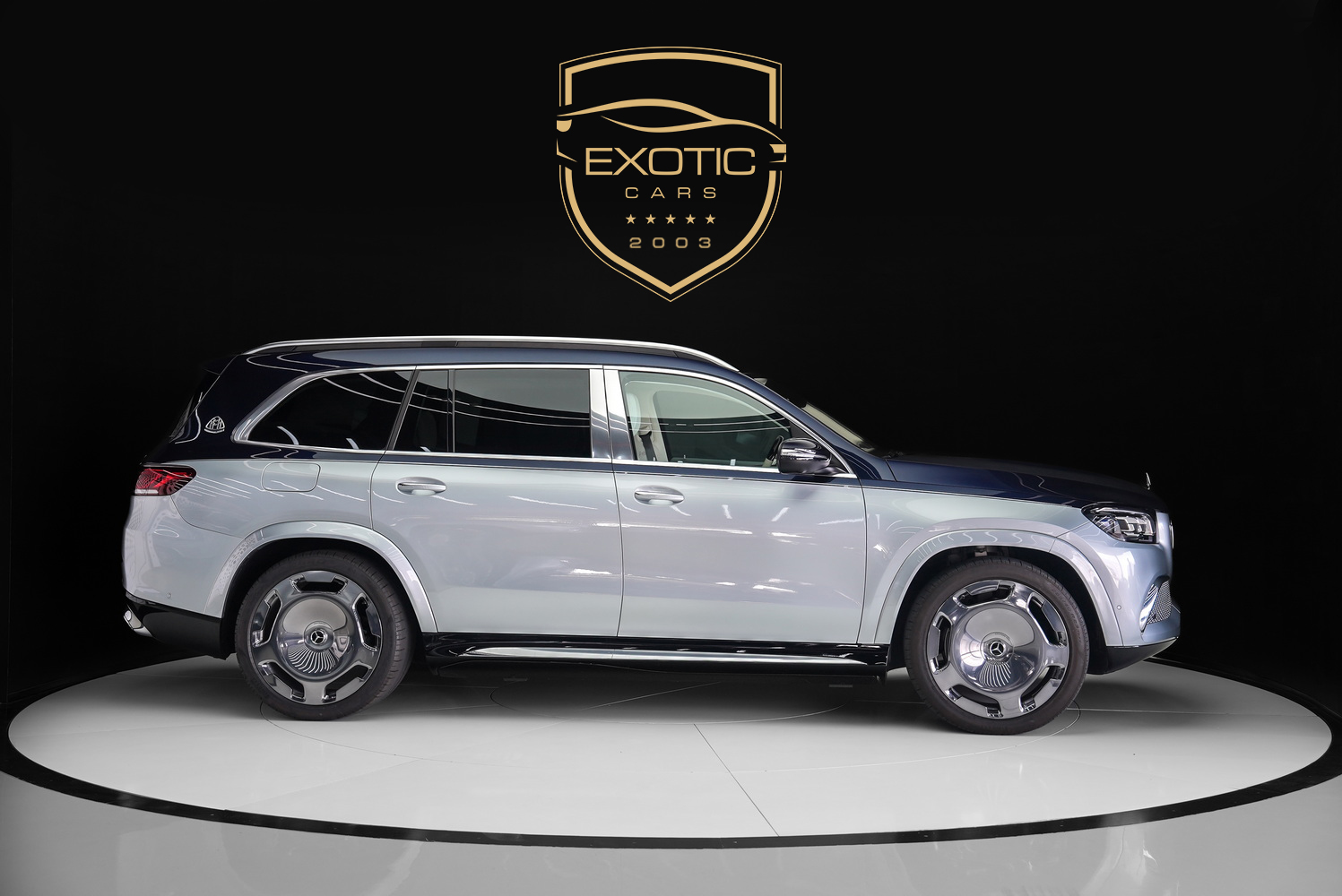 2022 Silver + Blue Mercedes Benz Maybach GLS 600 Edition 100 For Sale ...