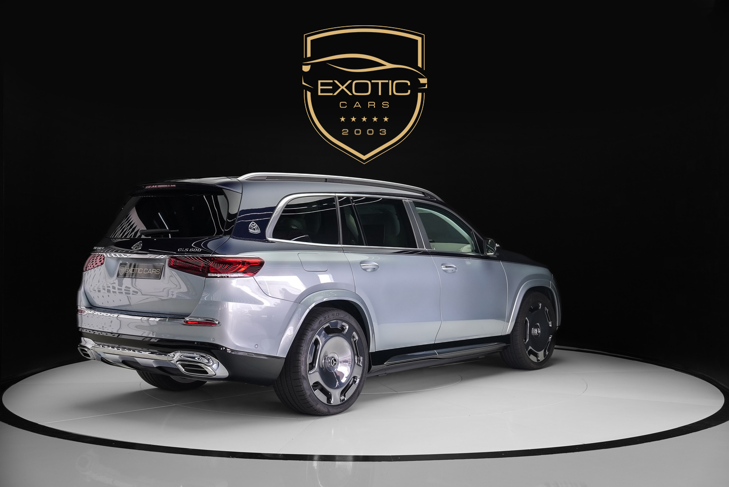 2022 Silver + Blue Mercedes Benz Maybach GLS 600 Edition 100 For Sale ...