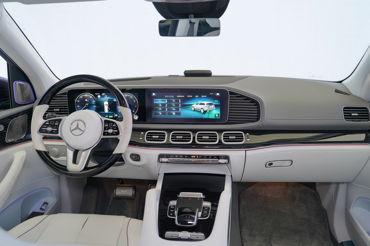 2023 Black + Maroon Mercedes Benz Maybach GLS 600 For Sale in Dubai, UAE