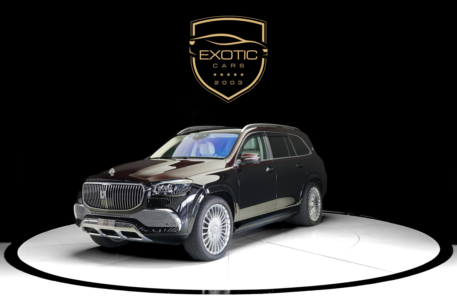 2023 Black+ Maroon Mercedes Benz Maybach GLS 600 For Sale in Dubai, UAE