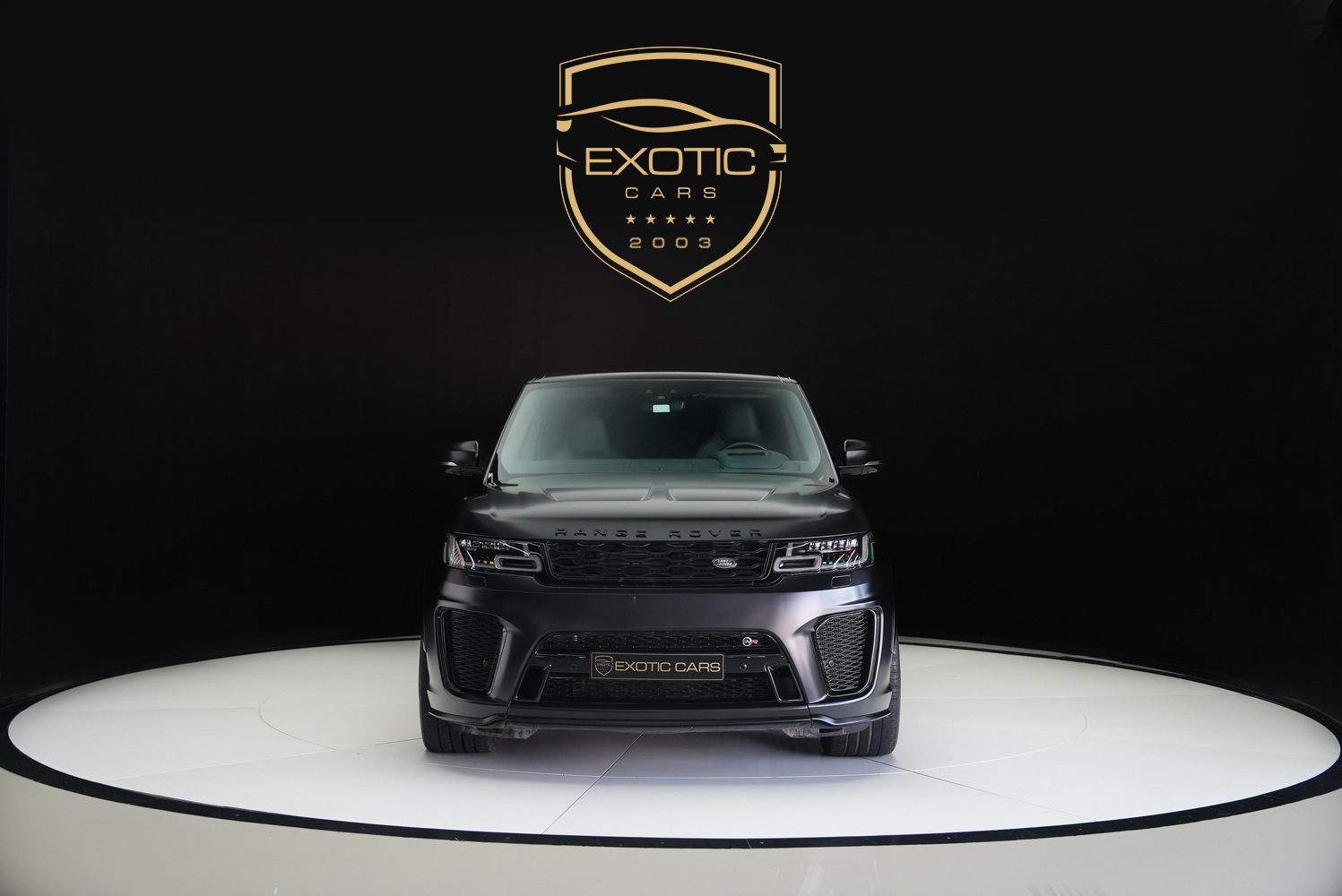 2020 Matt Black Range Rover Sport SVR V8 For Sale in Dubai, UAE