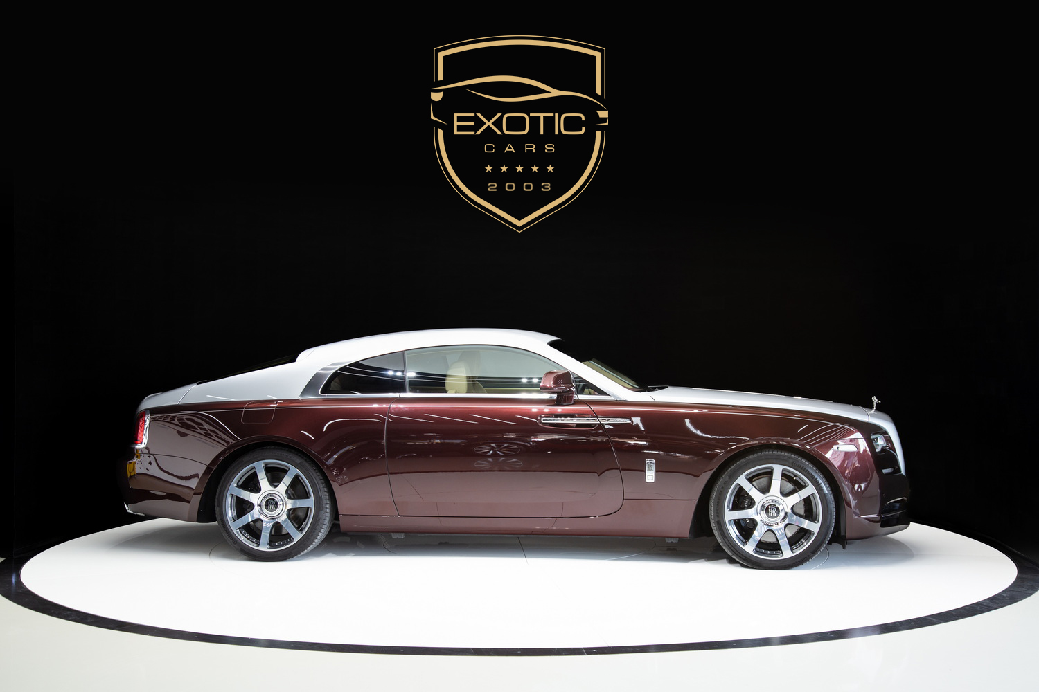 Dark Maroon Car